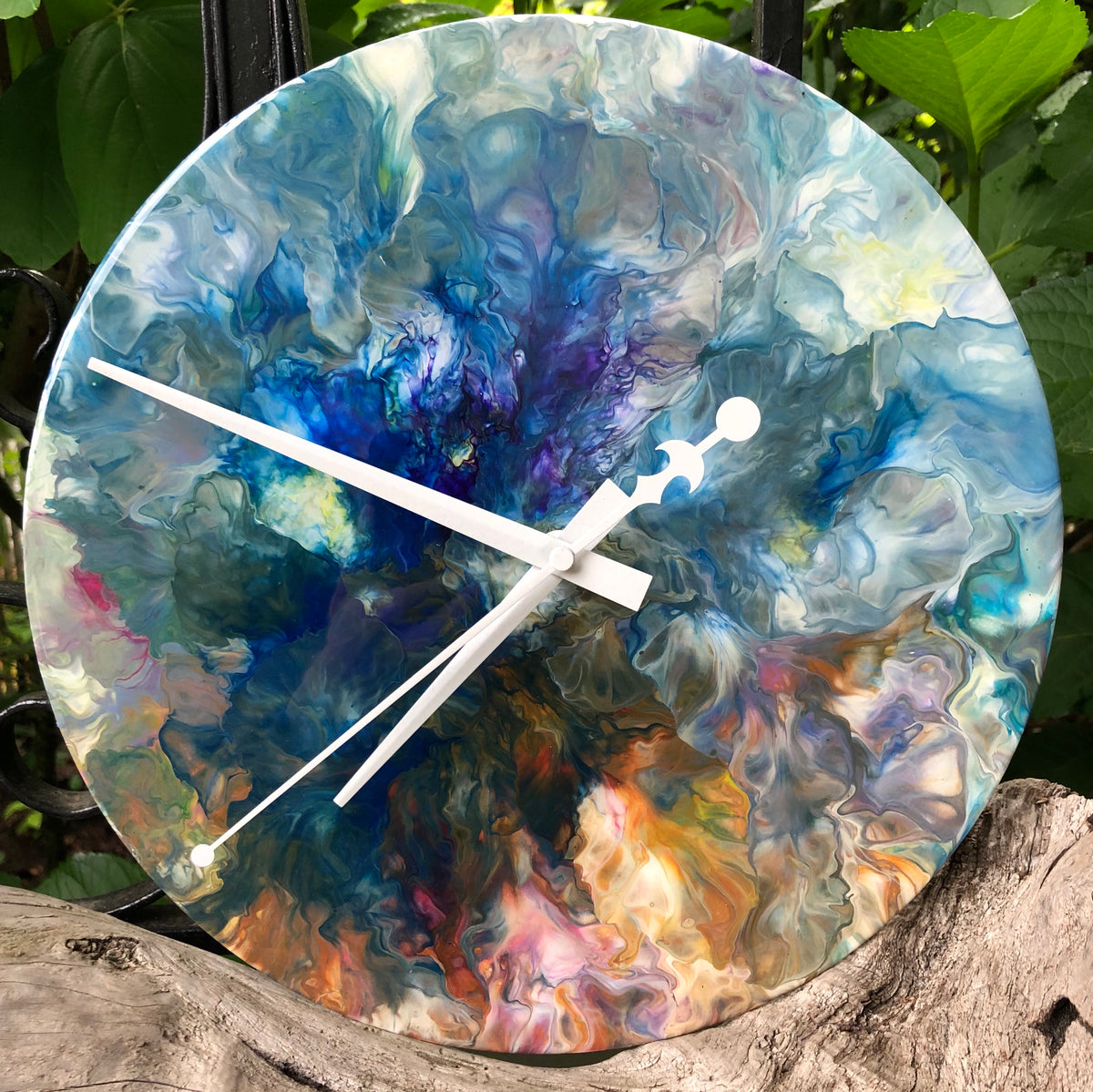 Iris Clock – Caribou Arts